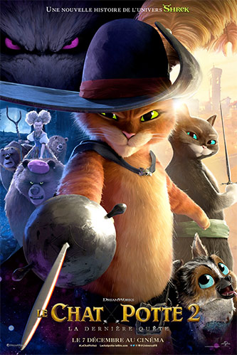 Le Chat potté 2 : La Dernière Quête pour quel âge ? dès 10 ans